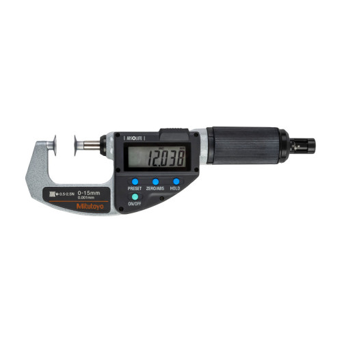 Disc Micrometer-Non-Rotating Spindle-Quickmike-Adjustable - Digital ...
